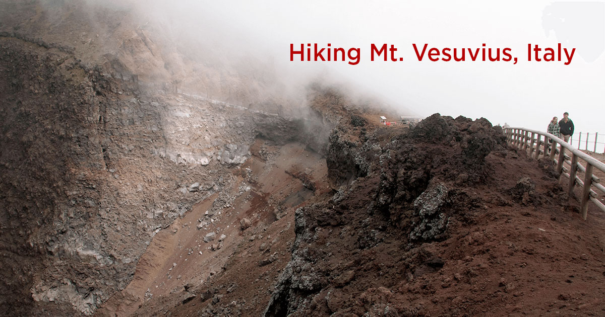 Hiking Mt. Vesuvius, Italy | njHiking.com