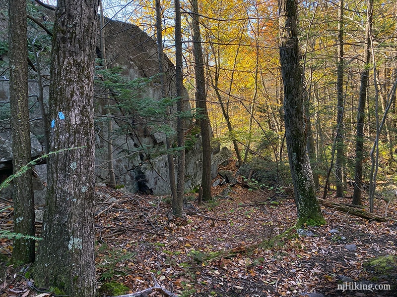 Hiking the Terrace Pond North Trail in October | njHiking.com