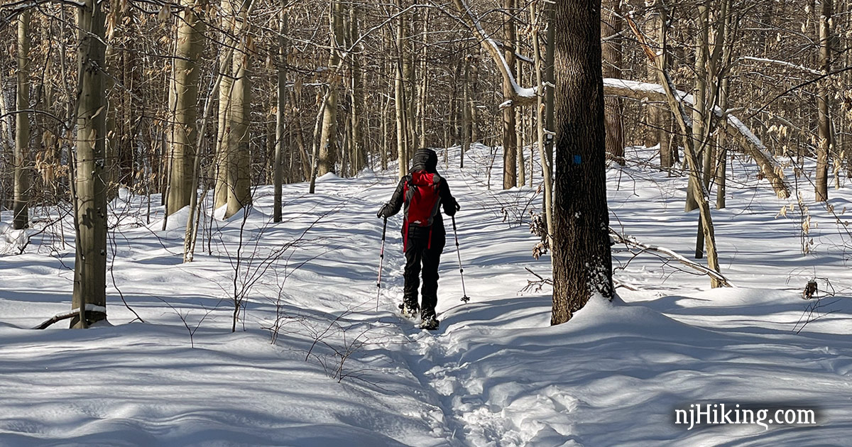 Snowshoeing at Watchung Reservation | njHiking.com